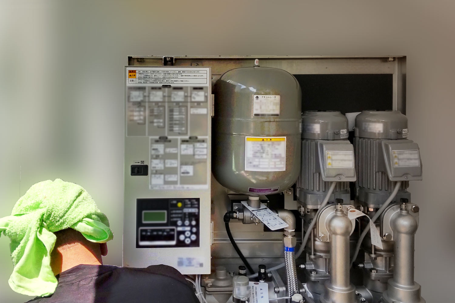 【理事長体験レポ】5年越しの疑問、マンションの給水ポンプと対面できた！｜RENOSY マガジン（リノシーマガジン）